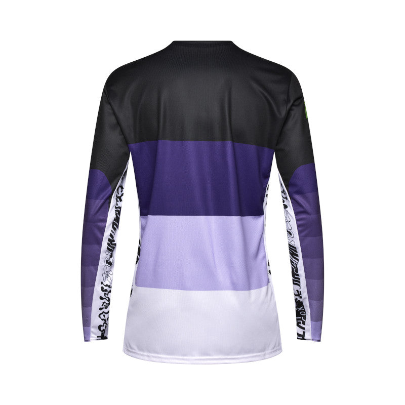 JERSEY FOX RANGER GRID LS [NEGRO/MORADO] – Fox Racing Colombia